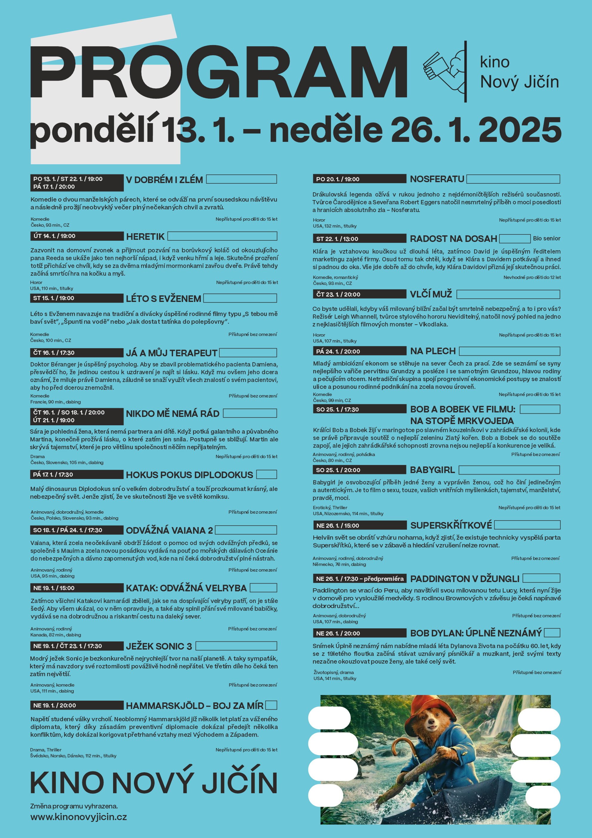 Celý program | Kino Květen