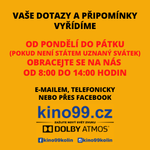 KINO 99 – program a vstupenky online